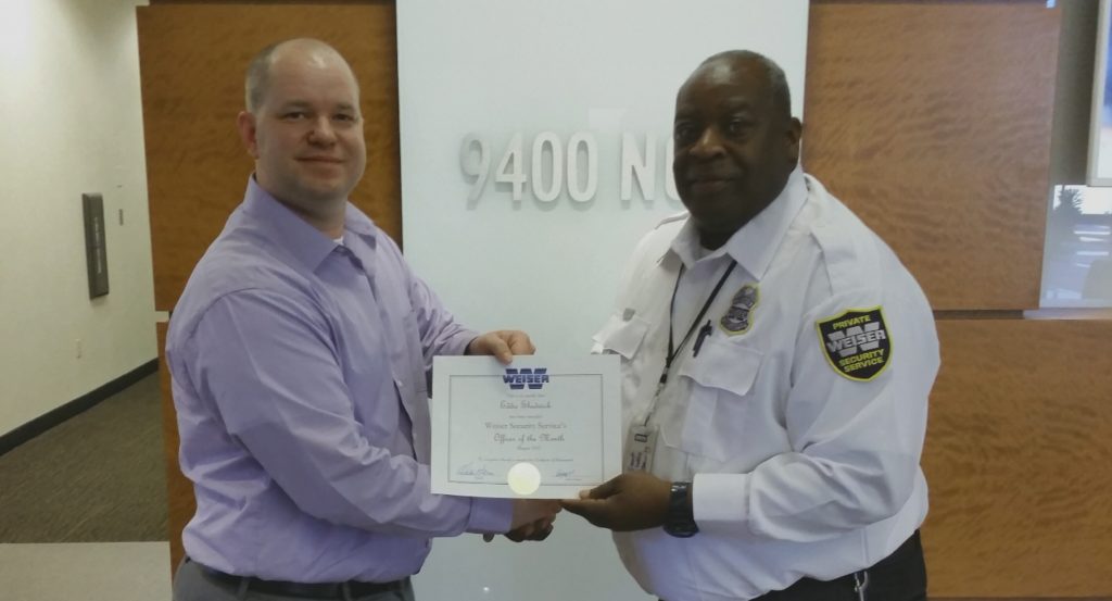 Security Officer Spotlight: Eddie Shedwick - Weiser Security Services, Inc.